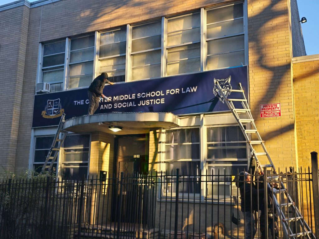 Large-Format Signs and Banners Graphics Installation Solutions Gogi Visuals